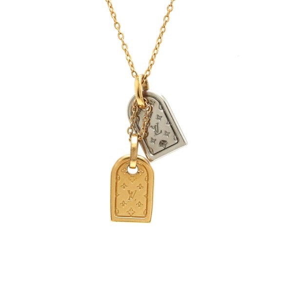 Louis Vuitton | Jewelry | Louis Vuitton Louis Vuitton Necklace Nanogram ...